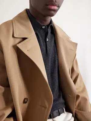 Hartford Cotton And Cashmere-blend Polo Shirt