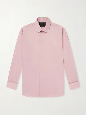 FAVOURBROOK Gatsby Cotton-poplin Shirt - Pink