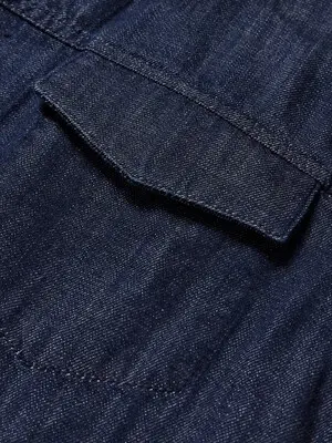 Sunspel Denim Jacket - Blue