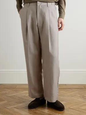 Nn07 Kay 10027 Straight-leg Suit Trousers - Neutrals