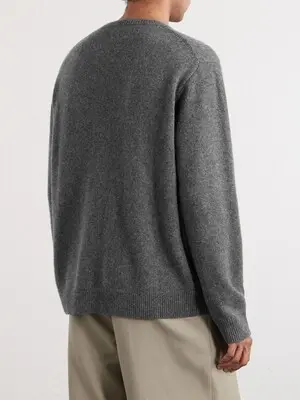 THE ELDER STATESMAN Cashmere Sweater - Gray