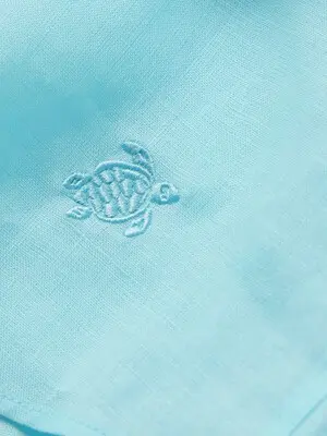 Vilebrequin Caroubis Linen Shirt - Blue