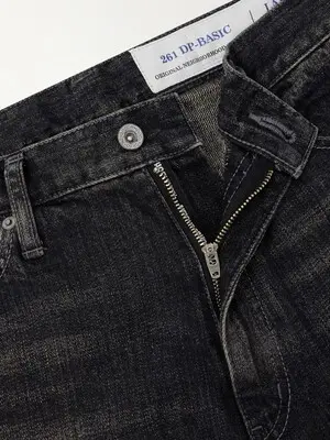 NEIGHBORHOOD Washed Straight-leg Denim