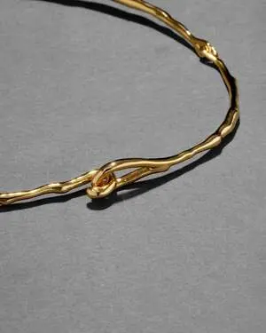 Alexis Bittar Brut Cascade Collar Necklace