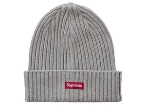 Supreme Overdyed Beanie - Heather Grey