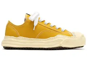 Mihara Yasuhiro Hank Vl Og Sole Canvas Low Sneakers - Yellow