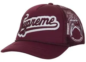 Supreme University Mesh Back 5-panel Cap - Red