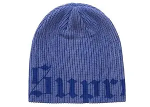 Supreme Old English Printed Beanie Ss26 - Blue