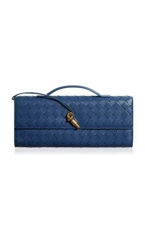 Bottega Veneta Blue Clutches