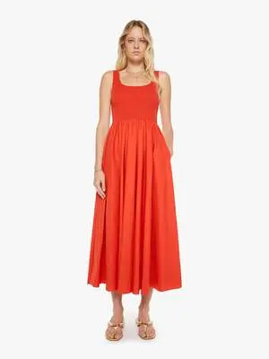Xirena Florence Midi Dress - Red