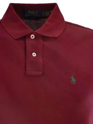 Polo Ralph Lauren Logo-embroidered Polo Shirt - Red