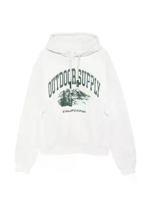 RC OUTDOOR SUPPLY Graphic-print Hoodie - Grey