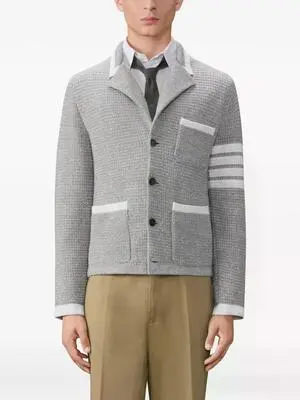 Thom Browne Signature Striped Cardigan Jacket
