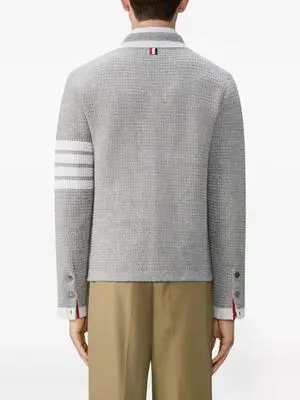 Thom Browne Signature Striped Cardigan Jacket
