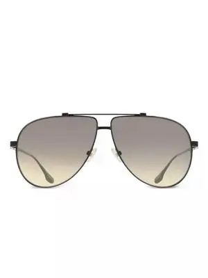 Victoria Beckham Pilot-frame Sunglasses - Black