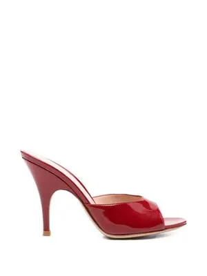 GIANVITO ROSSI Sofia Patent Leather Mules