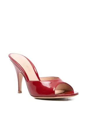 GIANVITO ROSSI Sofia Patent Leather Mules