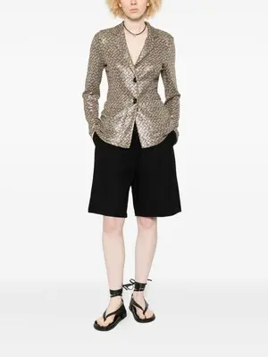 SIYU Tallis Single-breasted Jacket - Brown