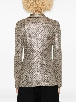 SIYU Tallis Single-breasted Jacket - Brown