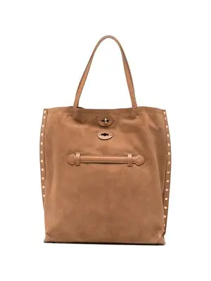 ZANELLATO A'spasso Medium Leather Handbag - Brown
