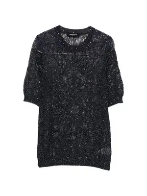 Fabiana Filippi Openwork T-shirt