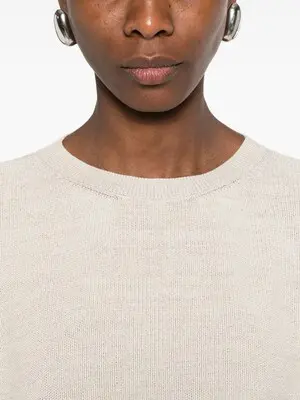 Fabiana Filippi Cotton Blend T-shirt - White