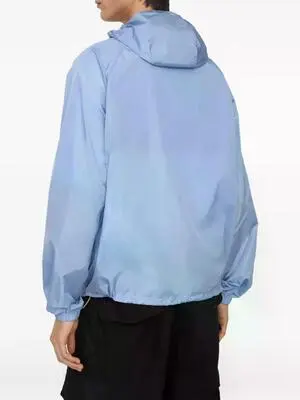 Burberry Checker-tape Nylon Hooded Jacket