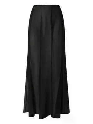 Pinko Paneled Maxi Skirt - Black