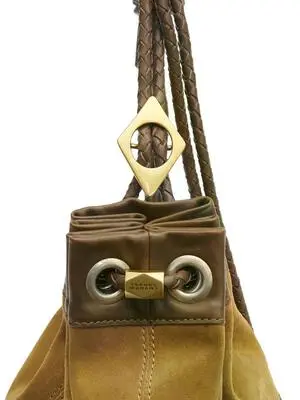 Isabel Marant Étoile Large Maia Half-moon Shoulder Bag - Neutrals