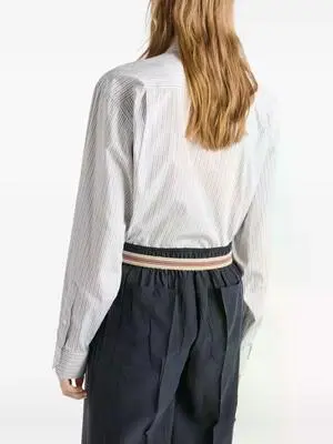 Prada Striped Poplin Shirt