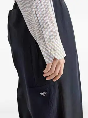 Prada Striped Poplin Shirt