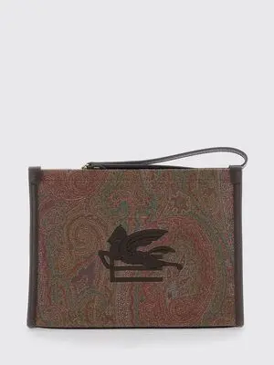 Etro Paisley Pouch - Brown