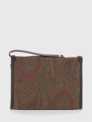 Etro Paisley Pouch - Brown