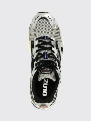 Mizuno Wave Rider Lace Up Sneakers - Grey