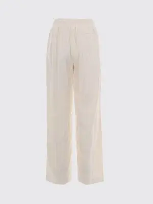 Liu Jo Pinstripe Wide Leg Trousers - Brown