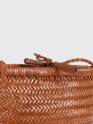 Dragon Diffusion Woven Leather Crossbody Bag