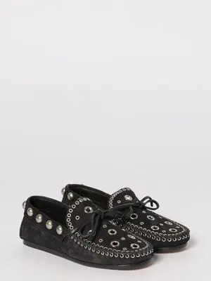 Isabel Marant Étoile Embellished Loafer - Black