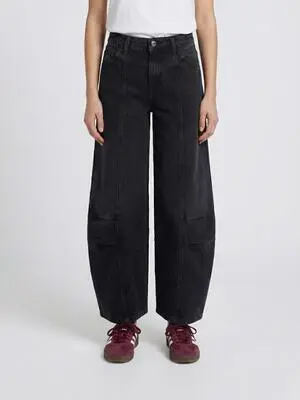 Patrizia Pepe Wide Leg Jeans - Denim