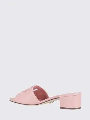 Dolce & Gabbana Heeled Slides - Pink
