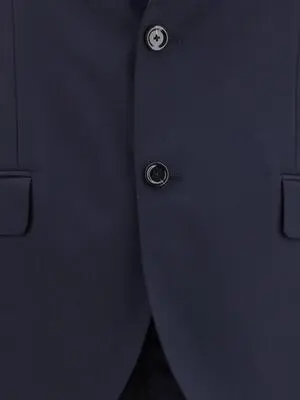 LARDINI Single-breasted Virgin Wool Suit
