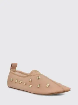 Chloé Rita Studded Ballerinas - Beige