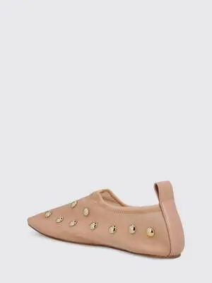 Chloé Rita Studded Ballerinas - Beige