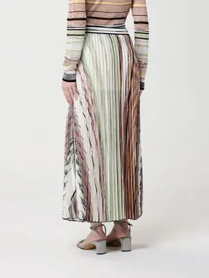 Missoni Pleated Maxi Skirt - Multicolor