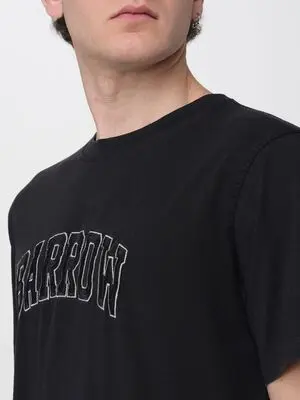 BARROW Cotton T-shirt With Logo - Black