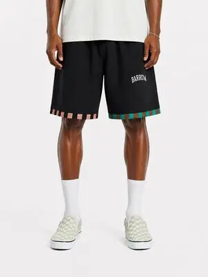 BARROW Cotton Blend Shorts - Black