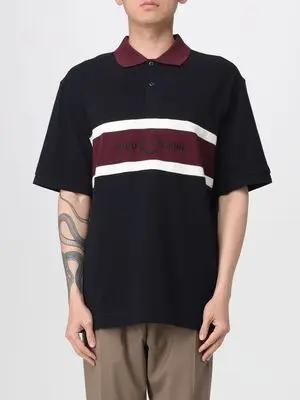 Fred Perry Cotton Polo Shirt With Logo - Black