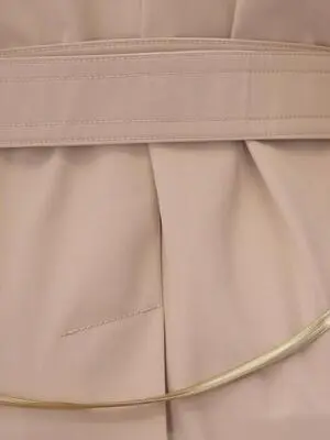 Sportmax Double-breasted Trench Coat - Beige