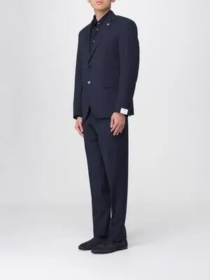 MANUEL RITZ Single-breasted Suit In Wool Blend