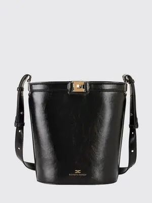 Elisabetta Franchi Textured Shoulder Bags