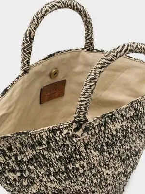 IBELIV Ela Raffia Tote Bag